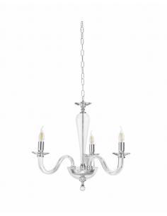 ONDALUCE LP.RAVEL/3-ORO RAVEL Pendant lamp in glass 3 lights gold